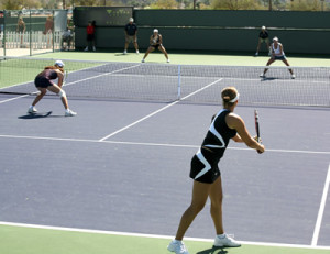 Doubles Tip: Hit Cross-Court, Always!