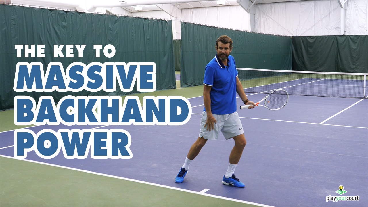 How to DESTROY Your Backhand - Play Your Court Tennis Tips and Information