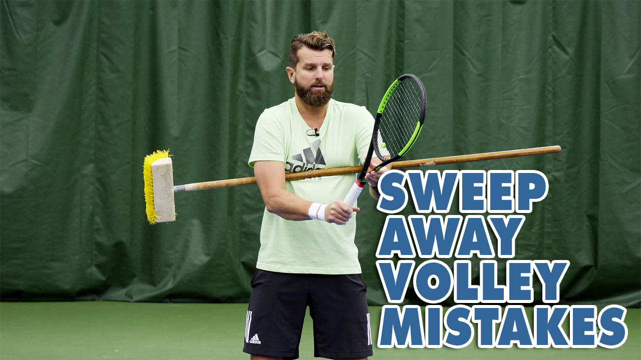 Sweep Away Volley Mistakes - Play Your Court Tennis Tips and Information