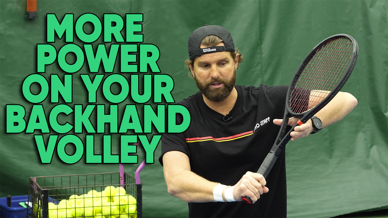 Why Your Backhand Volley Lacks Power (And How To Fix It) - Play Your ...