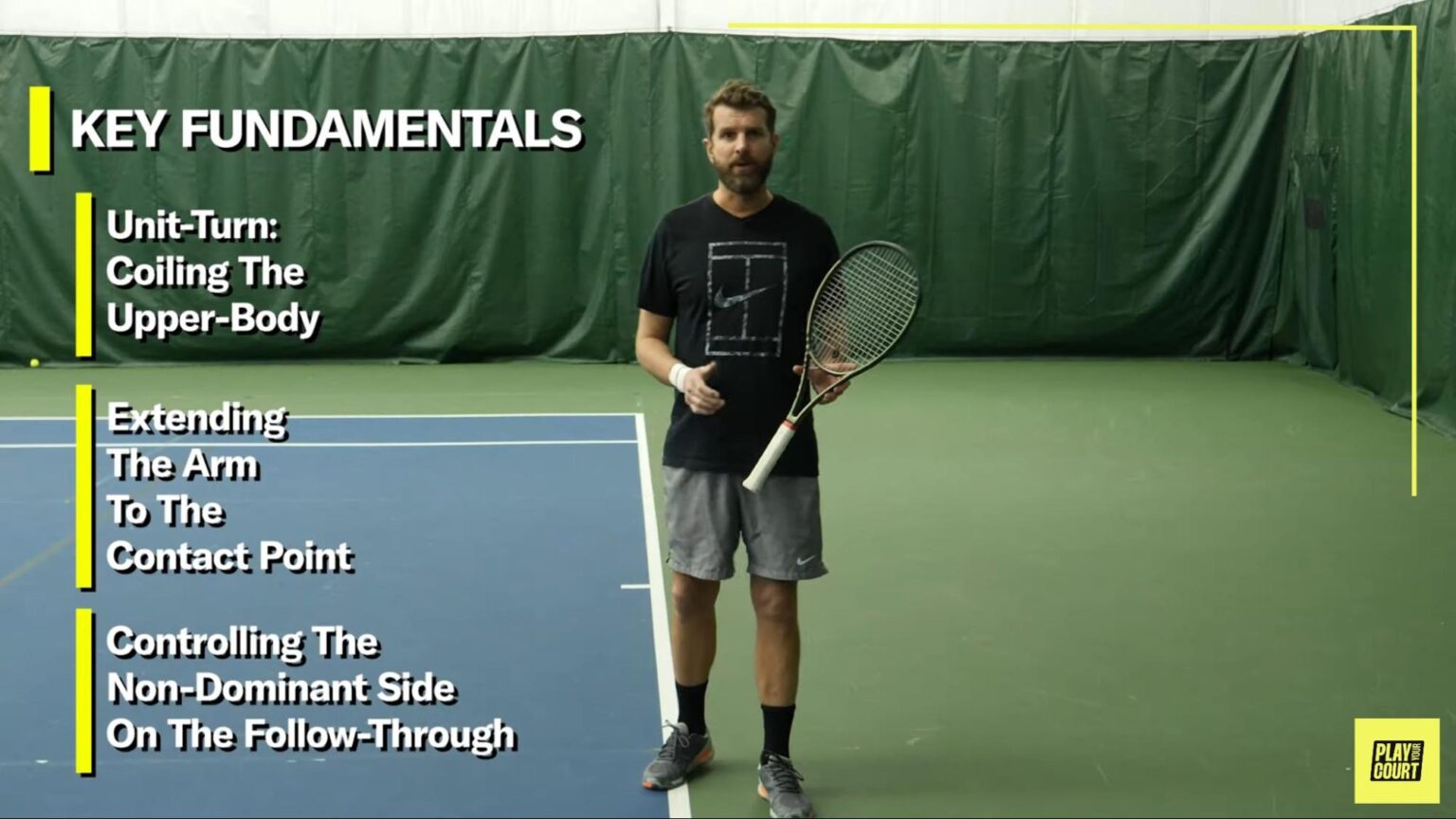 The One-Handed Backhand | 3-Step Process & Fundamentals